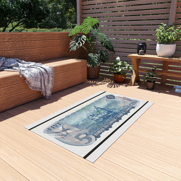 Fiver Rug - Indoor/Outdoor – Heritage Prints of Canada